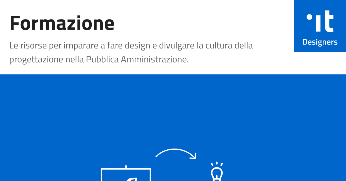 Formazione - Designers Italia