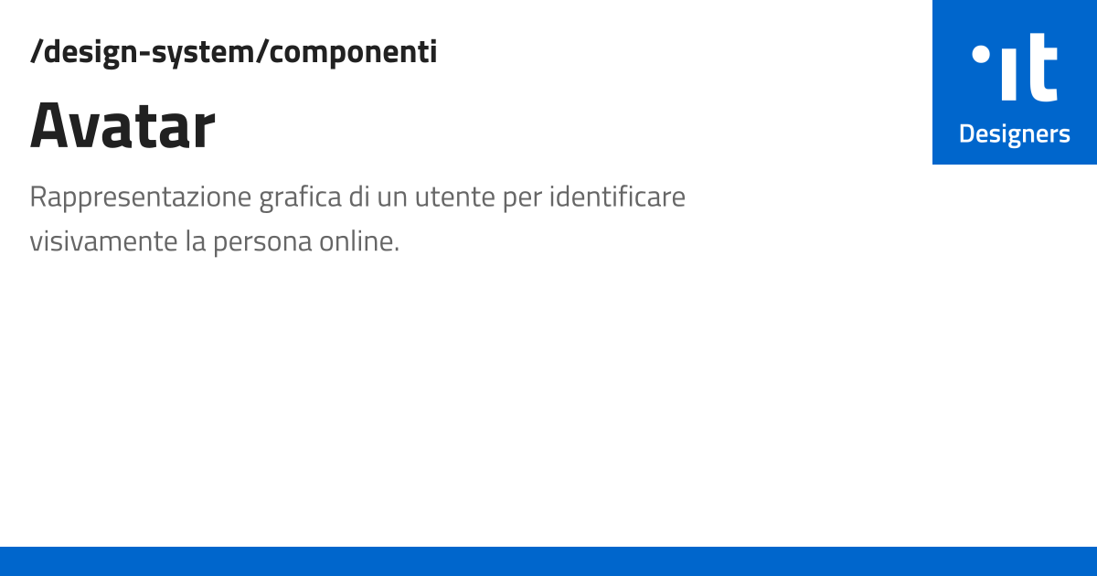 Avatar - Designers Italia